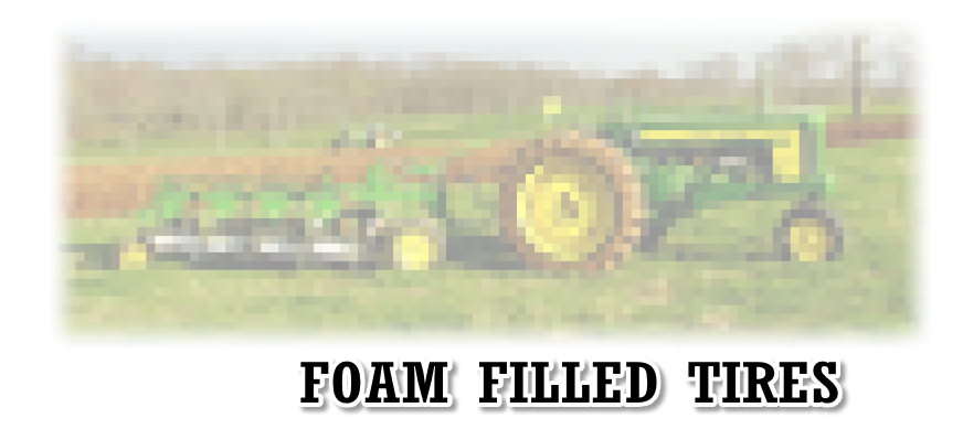 Foam Filled Tires